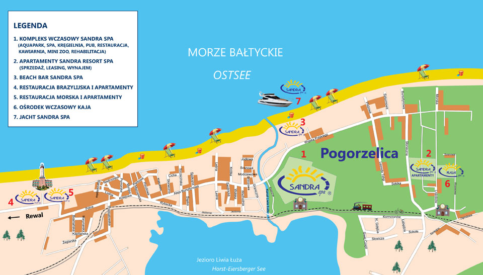 Mieszkania apartamenty nad morzem na sprzedaż na wynajem spa.